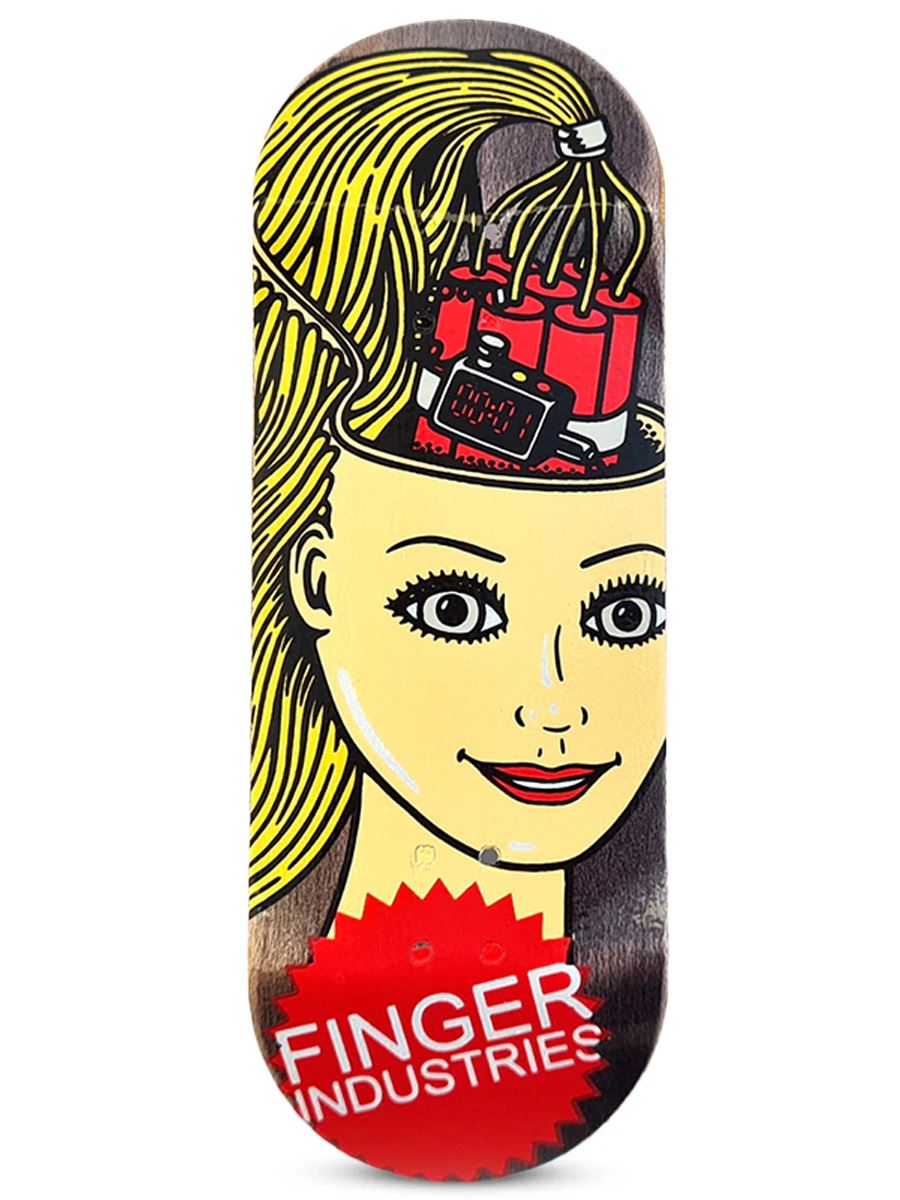 Finger Industries Fingerboard Deck - Barbie – The Vault Pro Scooters