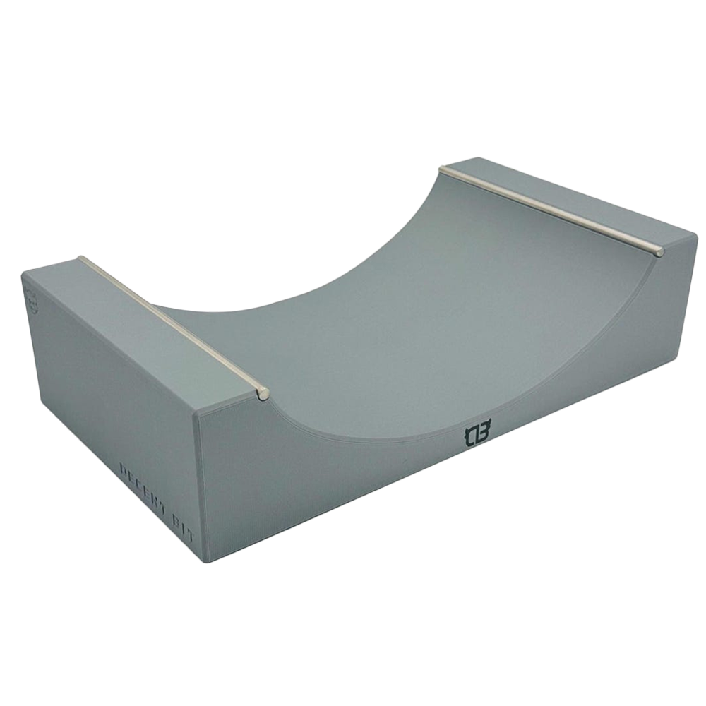 DecentBit Fingerboard Ramp - 6" Half Pipe – The Vault Pro Scooters