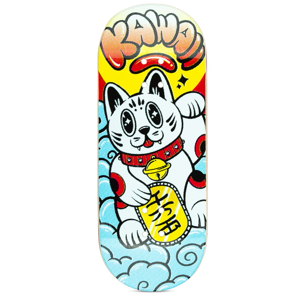 Chems Fingerboard Deck - Kawaii Ocho Pro Model – The Vault Pro Scooters