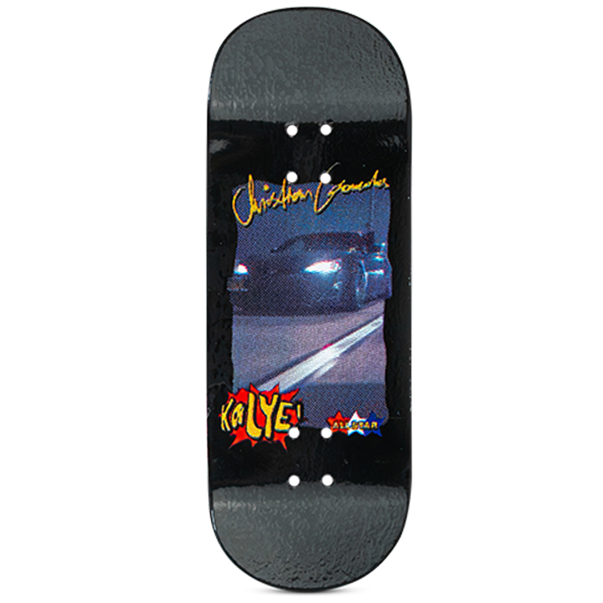 Kalye Fingerboard Deck - Night Ride – The Vault Pro Scooters