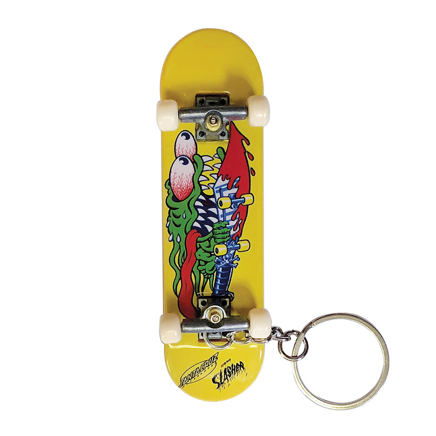 Santa Cruz Fingerboard Keychain - Slasher – The Vault Pro Scooters