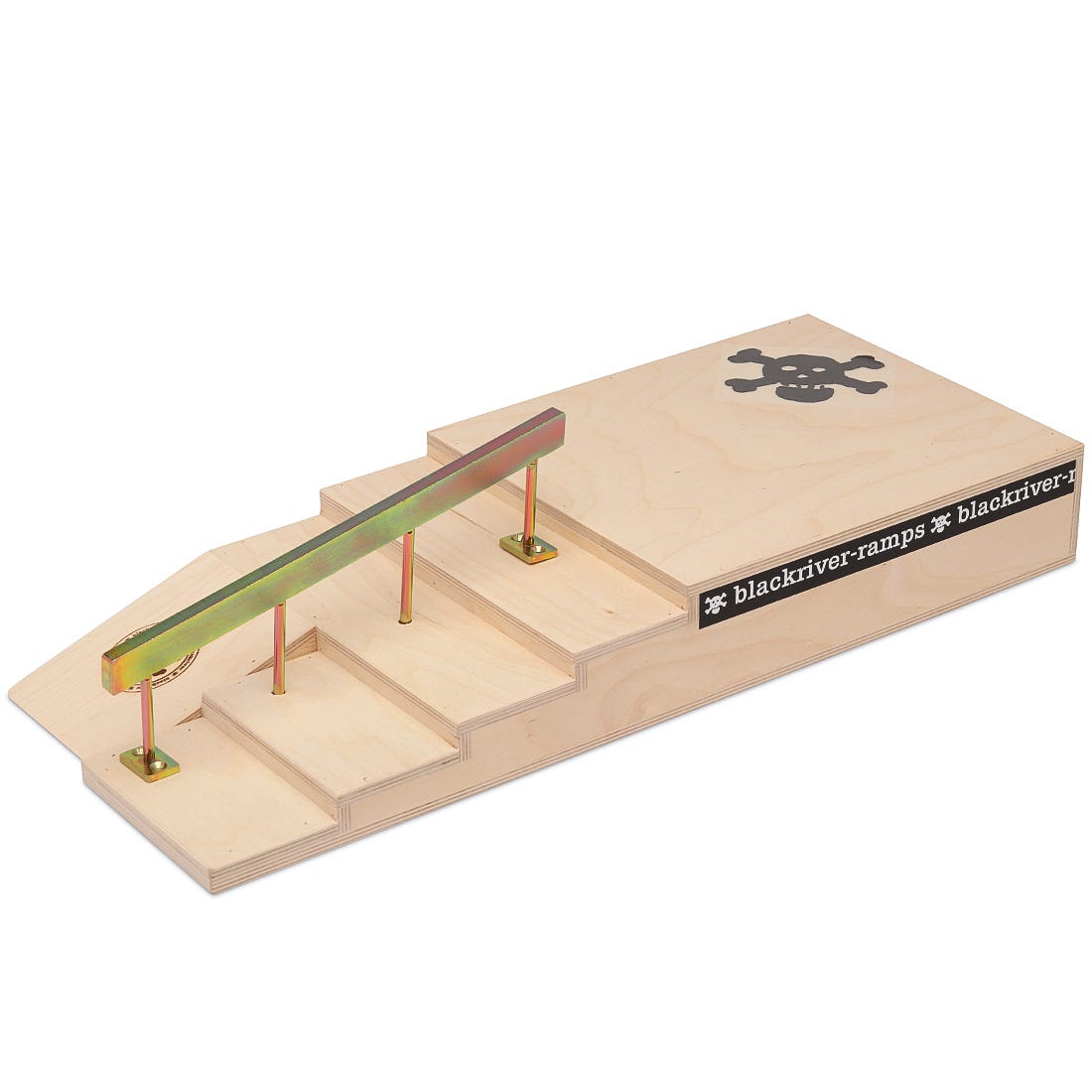 Blackriver Fingerboard Ramps - Stairset With Square Rail