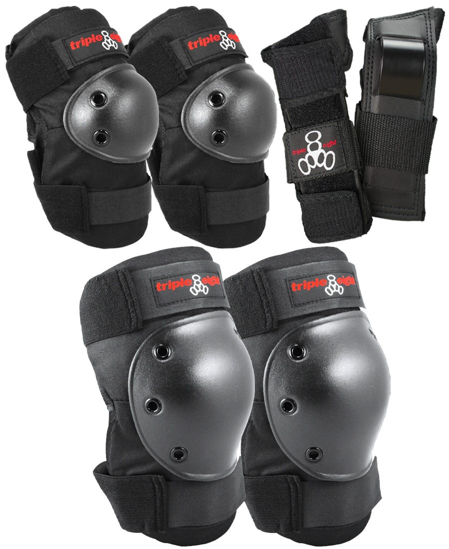 Triple Eight Saver Series 3 Pack Pads – The Vault Pro Scooters